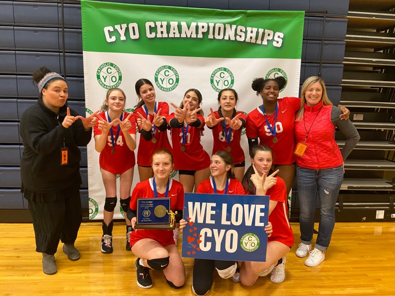 Holy Family wins CYO 8 Girls Volleyball Championship 2022 | CYO/Camp Howard